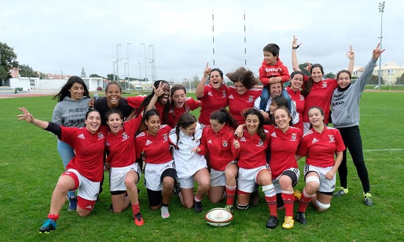 Benfica Score: Rugby Feminino - Benfica sagra-se Campeão Nacional de Tens