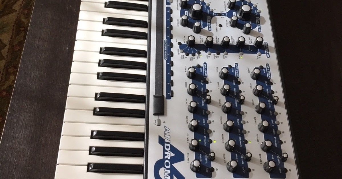 MATRIXSYNTH: Alesis A6 Andromeda Keyboard Synthesizer SN (21)A6003020400161