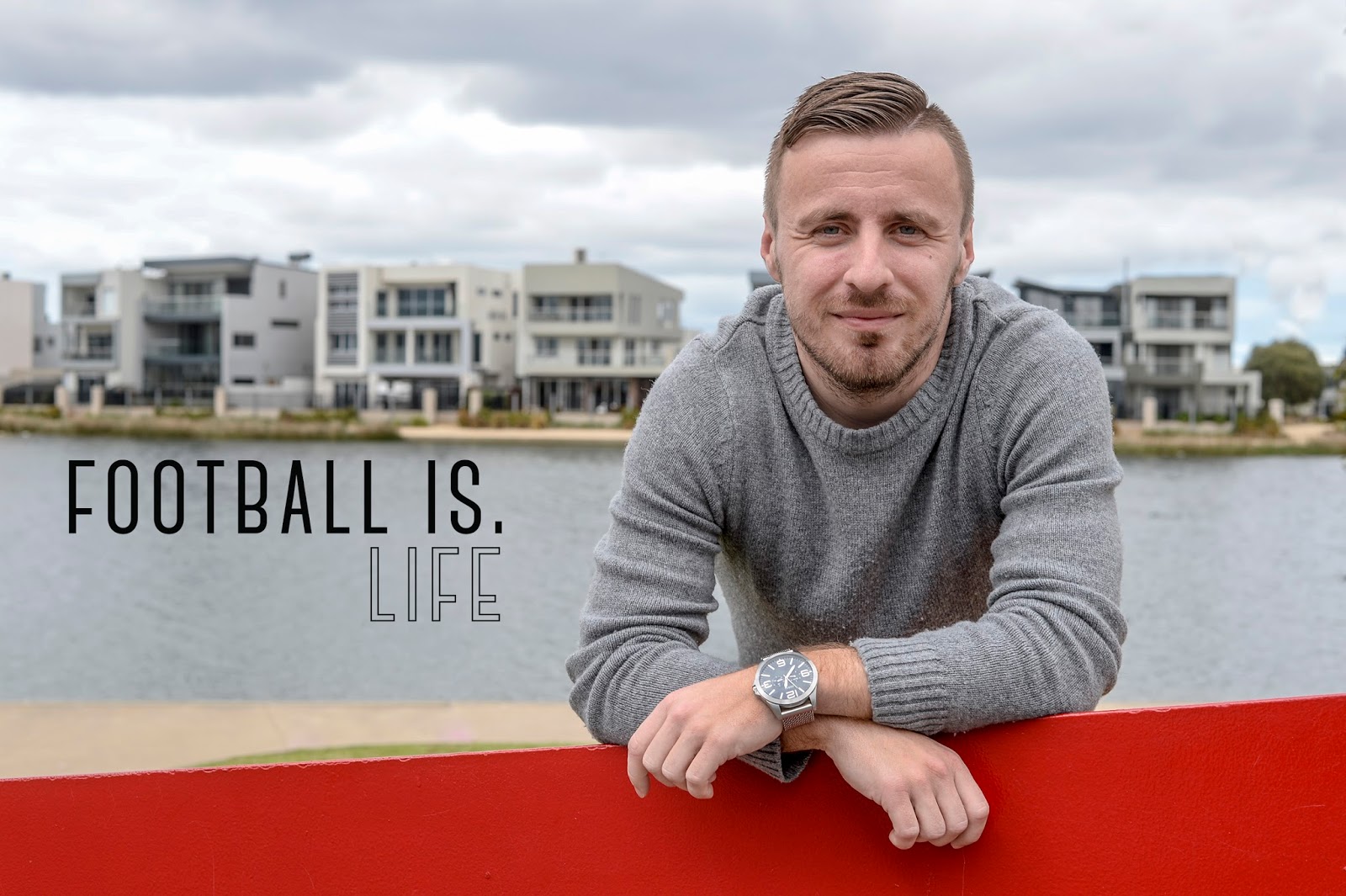 Football is. | Humans of the Beautiful Game: Nikola Markovski