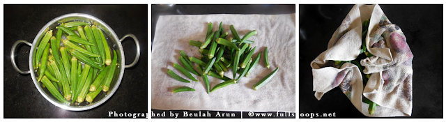 Tips to cook non sticky Okra ~ Full Scoops - A food blog with easy ...