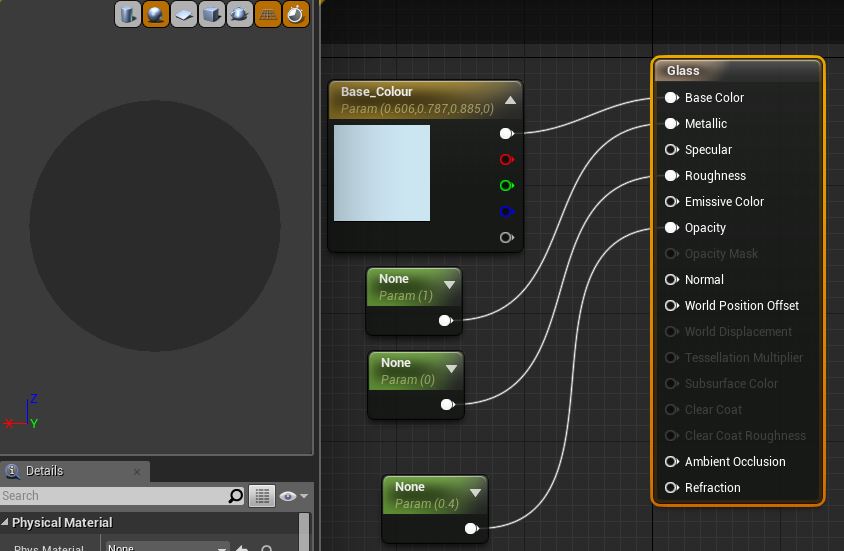UE4 - Material Blueprints ~ Oculus Project