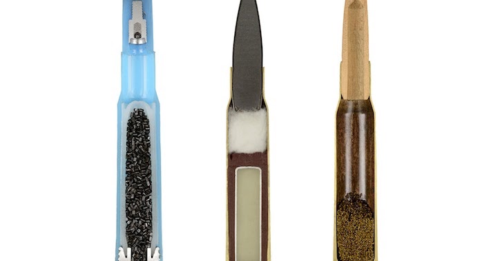 Gun News Blog: Bullets cut in half photos