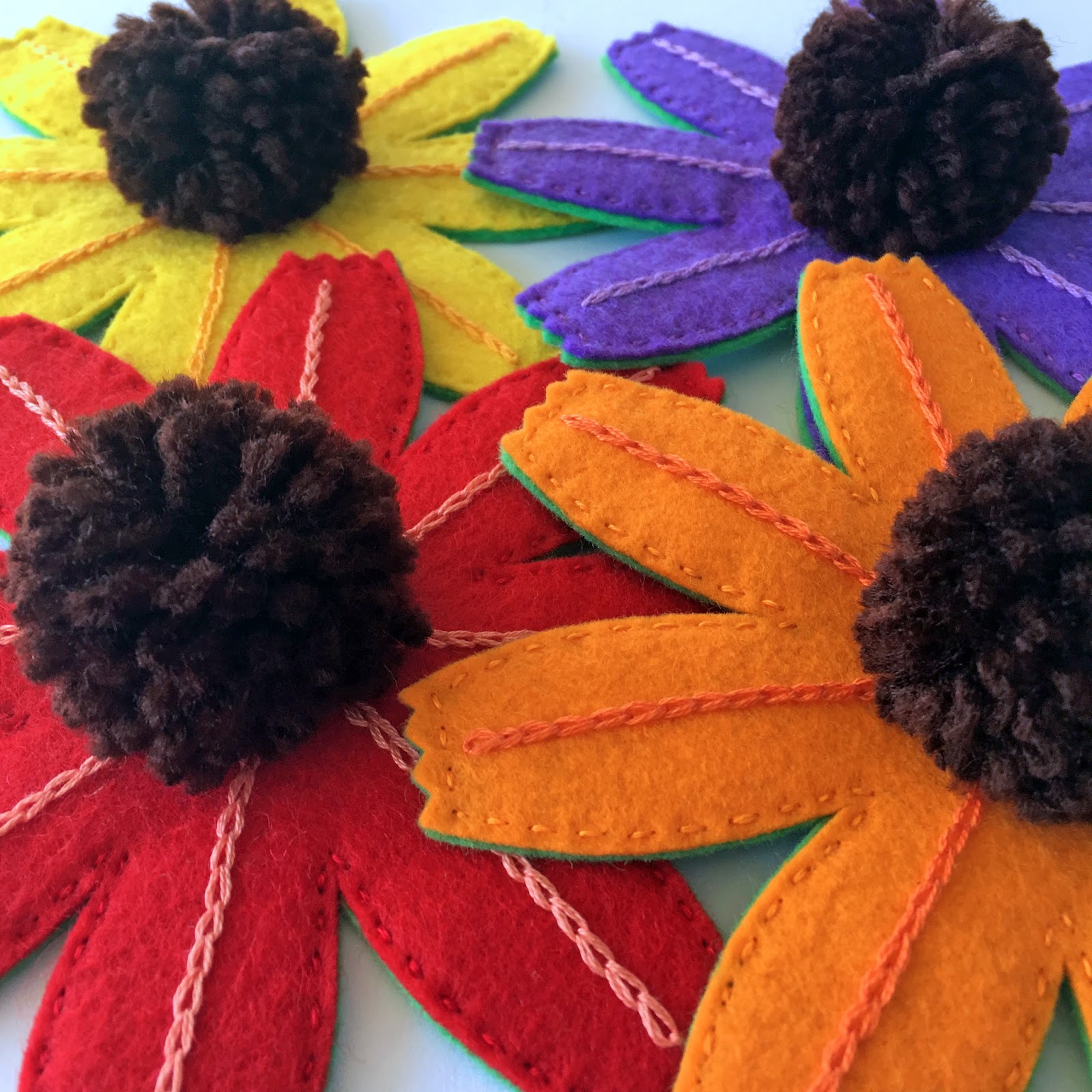 Fun Felt Flowers