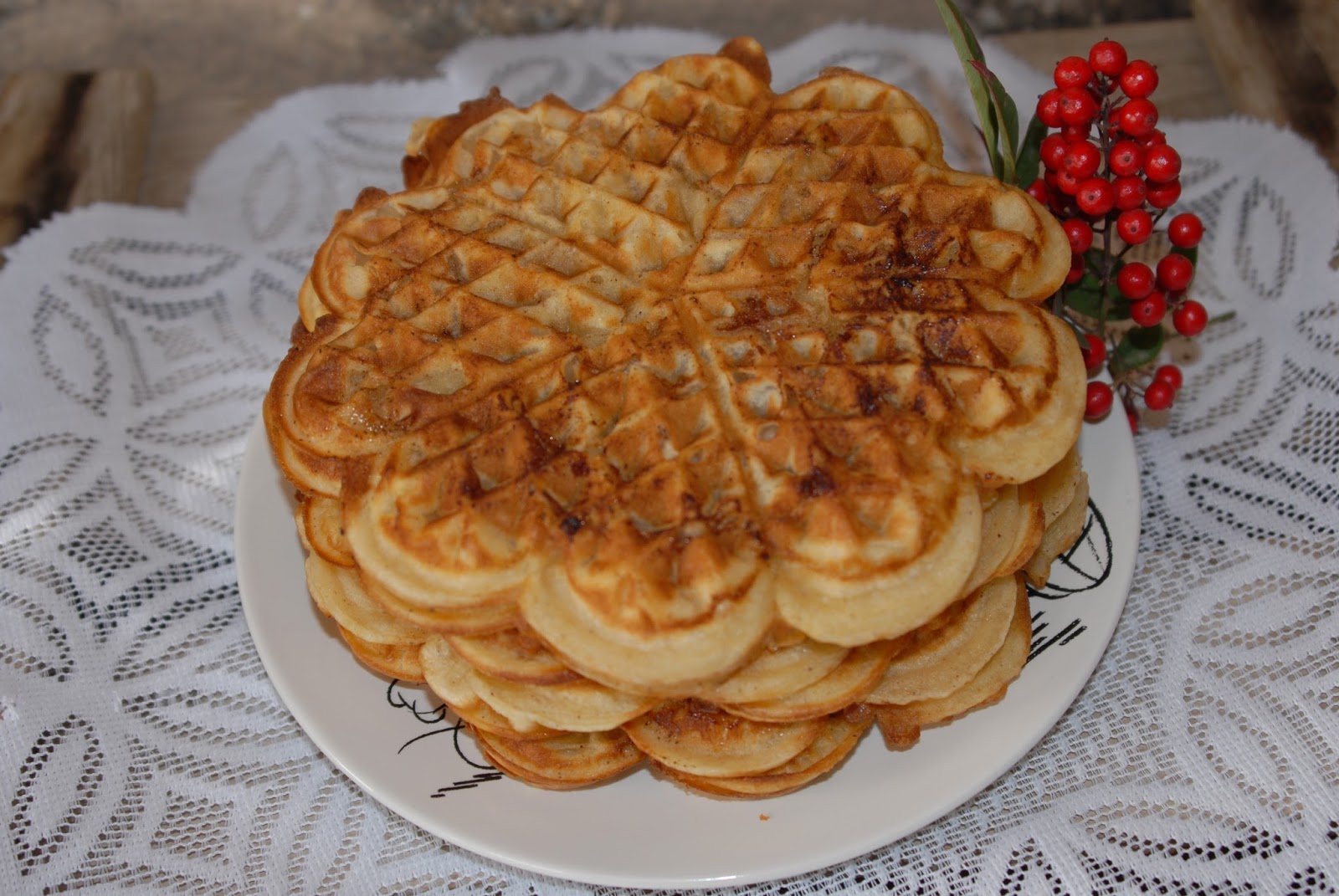 Bakemester Snipp: Kanelbollevafler på vaffeldagen