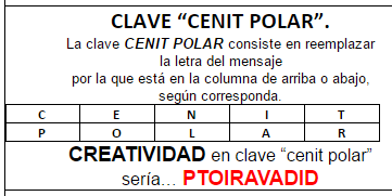 El Tesoro de Zeben: Claves de Cifrado: Cenit Polar - Murciélago