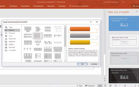 Come inserire forme, grafici e immagini con PowerPoint