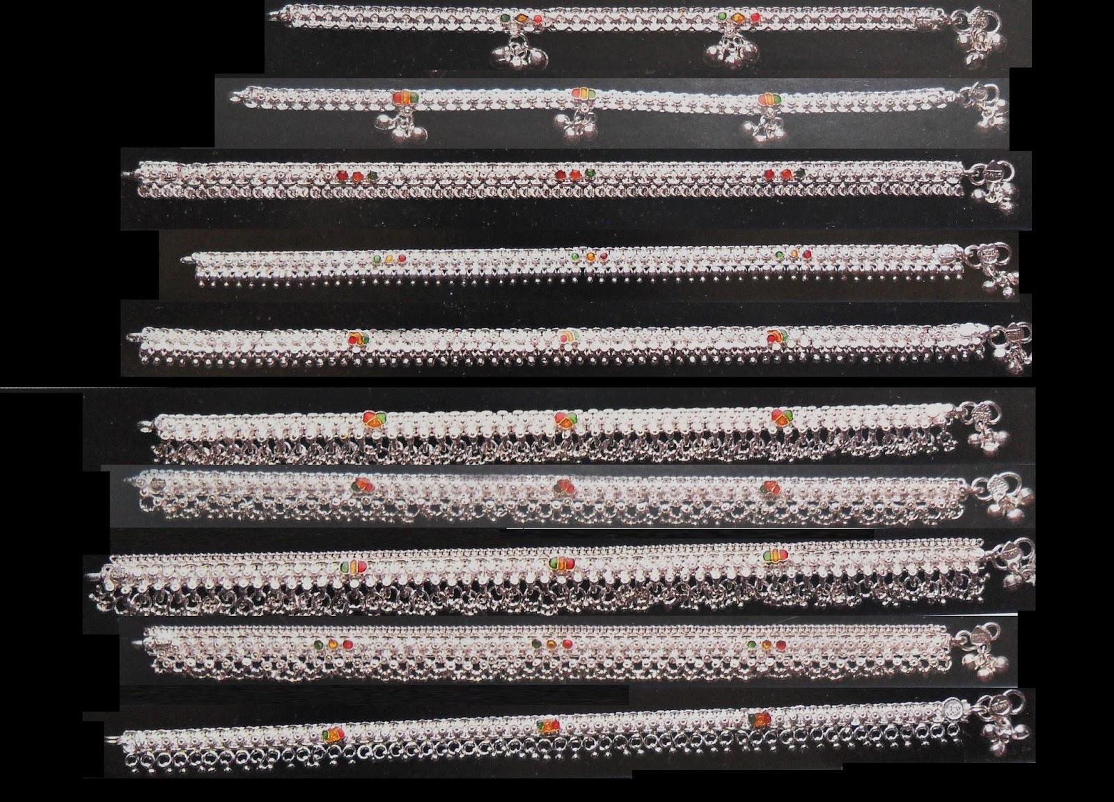 Sree Srinivasa Jewellers Salem: Wholesale Silver Leg Chain and Anklet ...