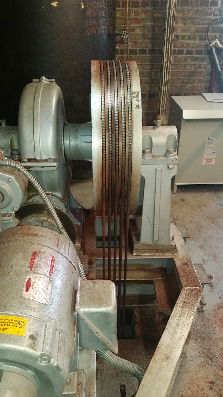 Chicago Elevator Maintenance - Colley Elevator: Elevator cable rouge