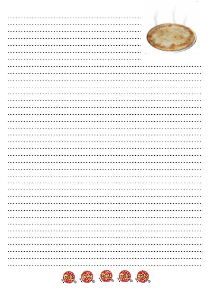 Free download Recipe pages ( baking, burger, cake, pizza, beverage )