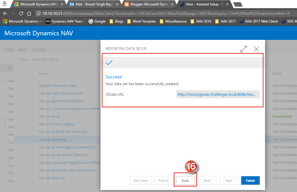 Microsoft Dynamics NAV By Binesh & Shilpa: Reporting data setup tool in Microsoft Dynamics NAV 2017