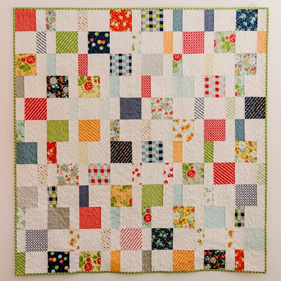 Bijou Lovely: Charm Pack Cherry Quilt.