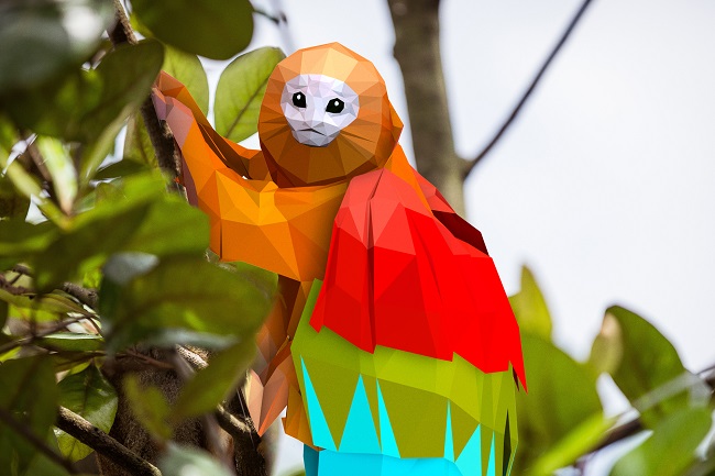 White Wolf : Swedish Zoo Uses Virtual Animals to Raise Awareness of ...