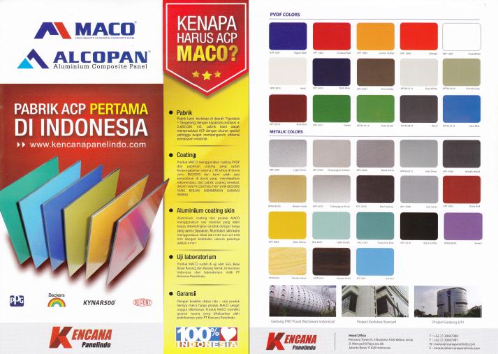 PT. JAYA SEJAHTERA ABADI: ACP Maco & Alcopan