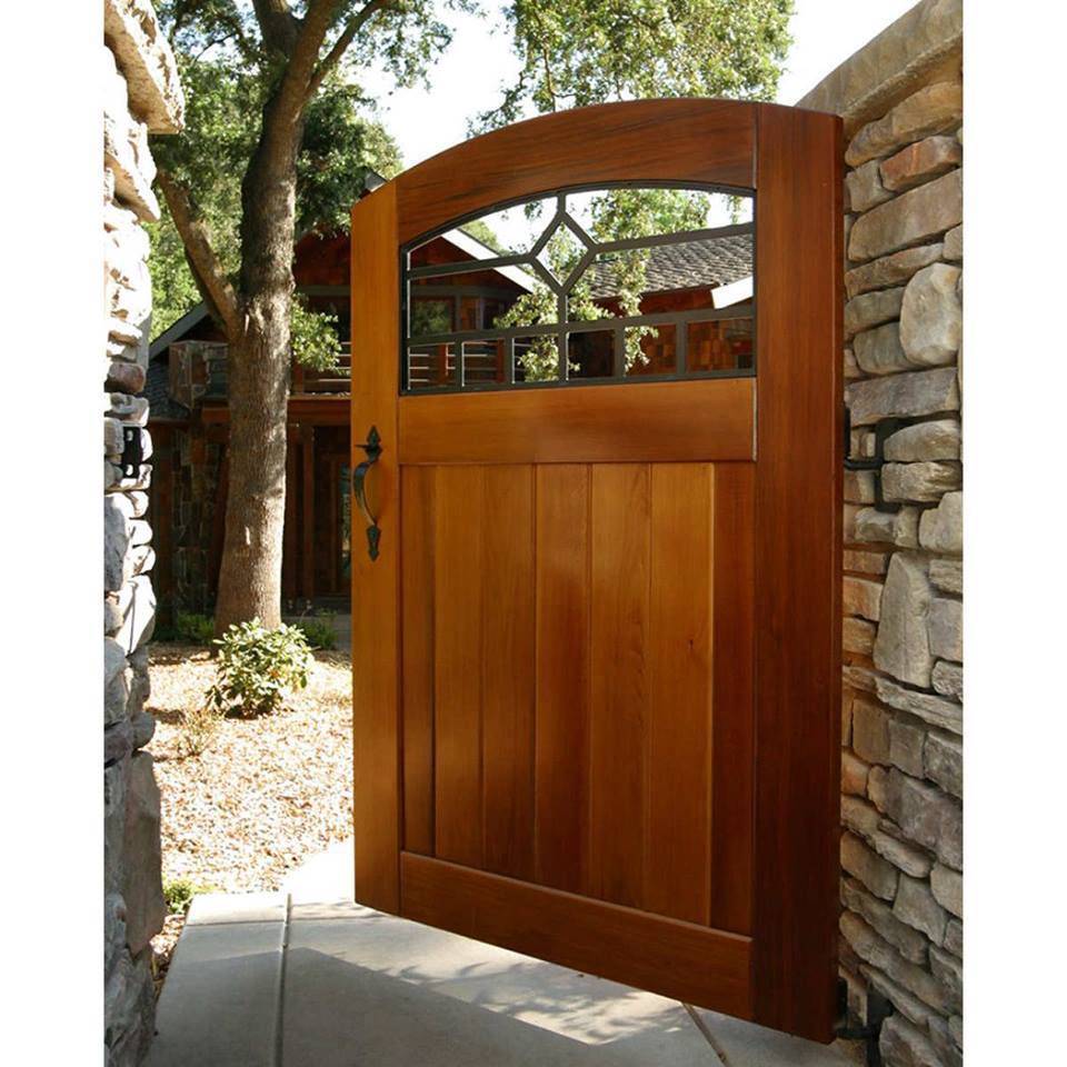 25 Magnificent ideas of wooden gates - Decor Units