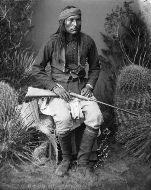 daily timewaster: Portrait of Naiche [Na-chez, Nai-chi-ti, Natchez ...