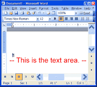 Zarnain Computer Knowledge: Microsoft Word (MS-Word) Kya Hai?