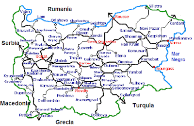 Viajes ferroviarios de ayer, hoy y mañana: Bulgaria: Más de 1.000 km ...
