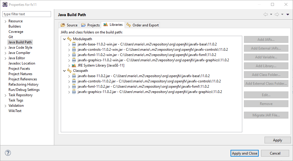 Tutorial on how to write and run a javaFX 11 Spring Boot program using Eclipse