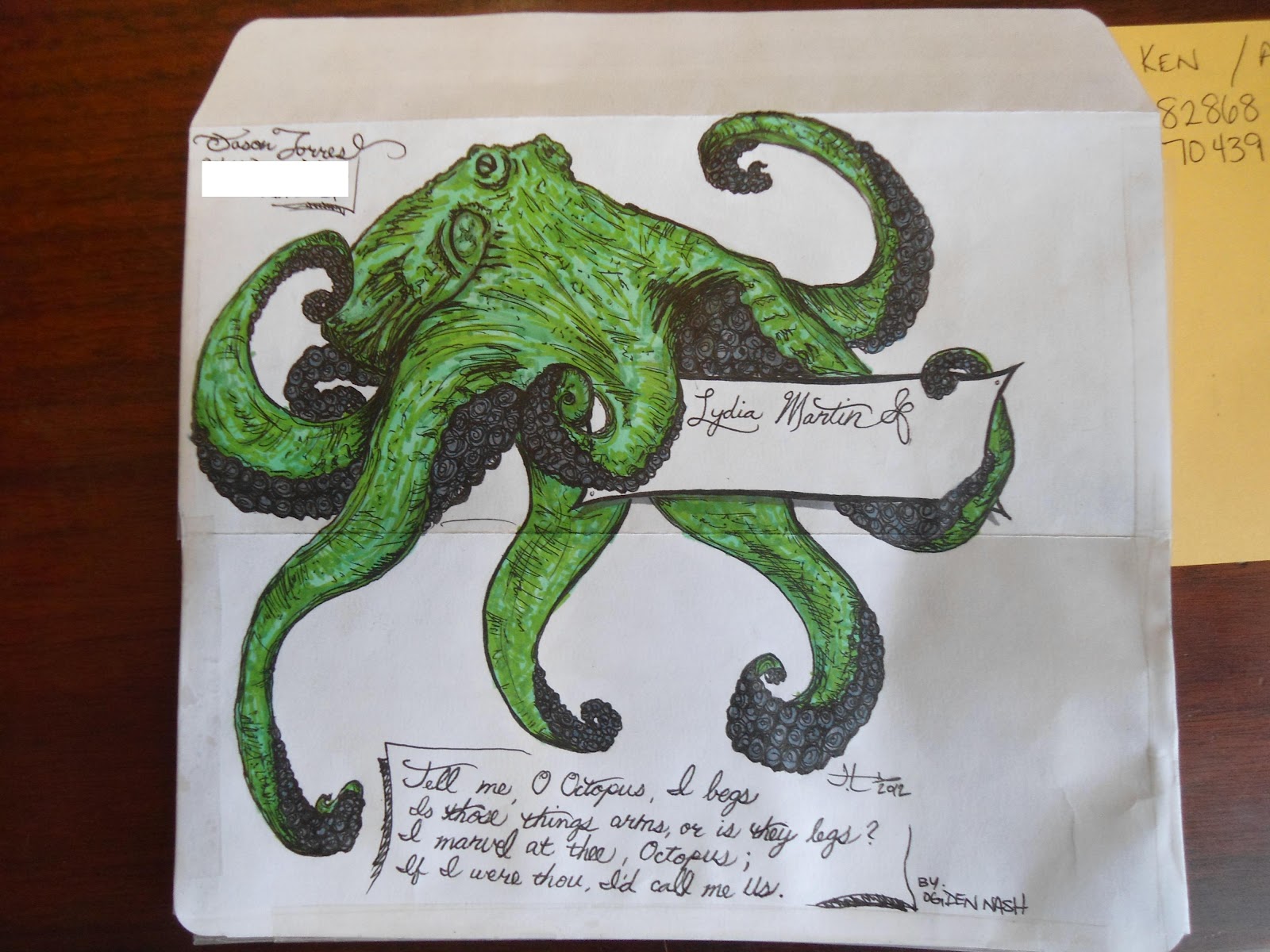 Seeing Art.fully: Octo Envelope