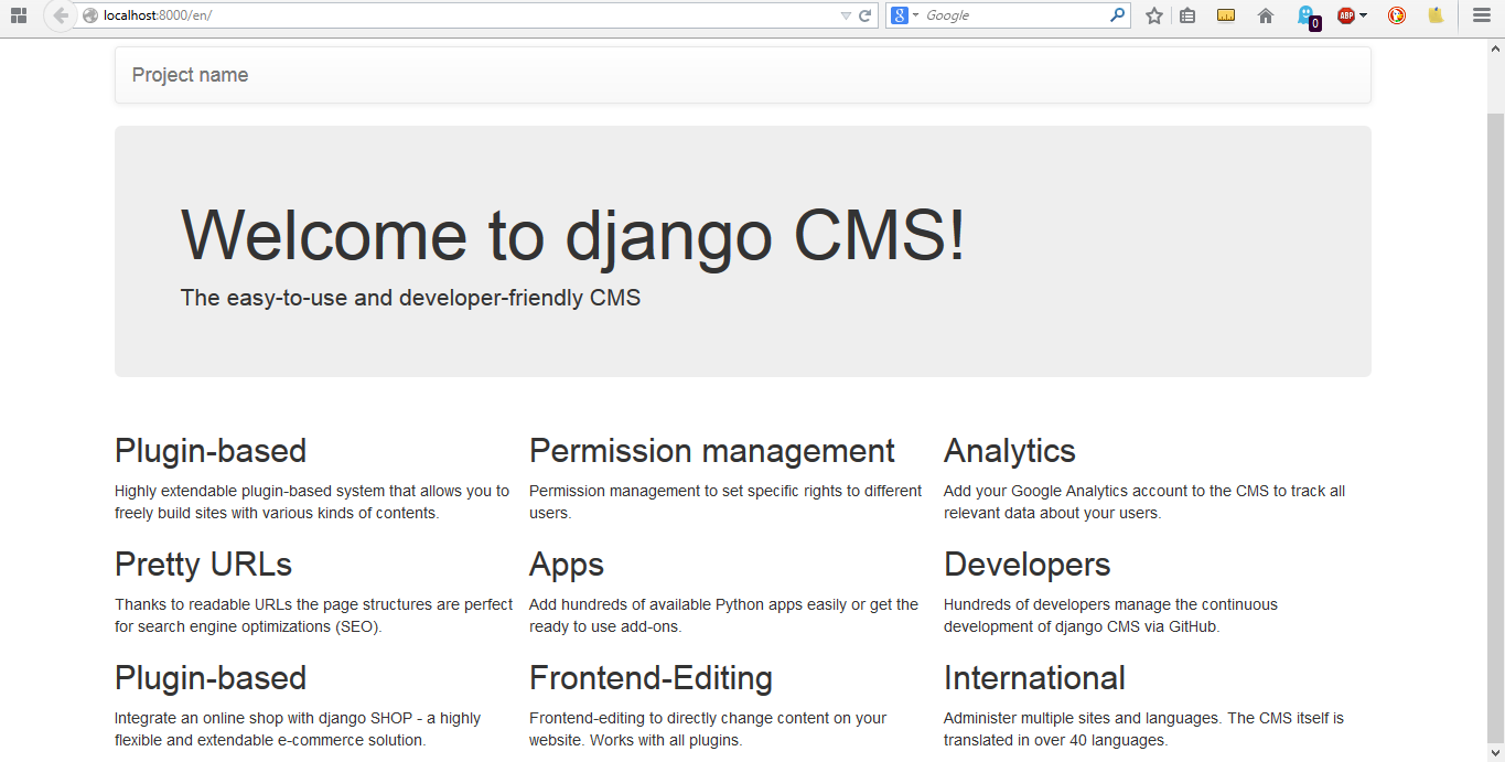 ใช้ Django CMS ง่าย ๆ ใน Python ~ Python 3