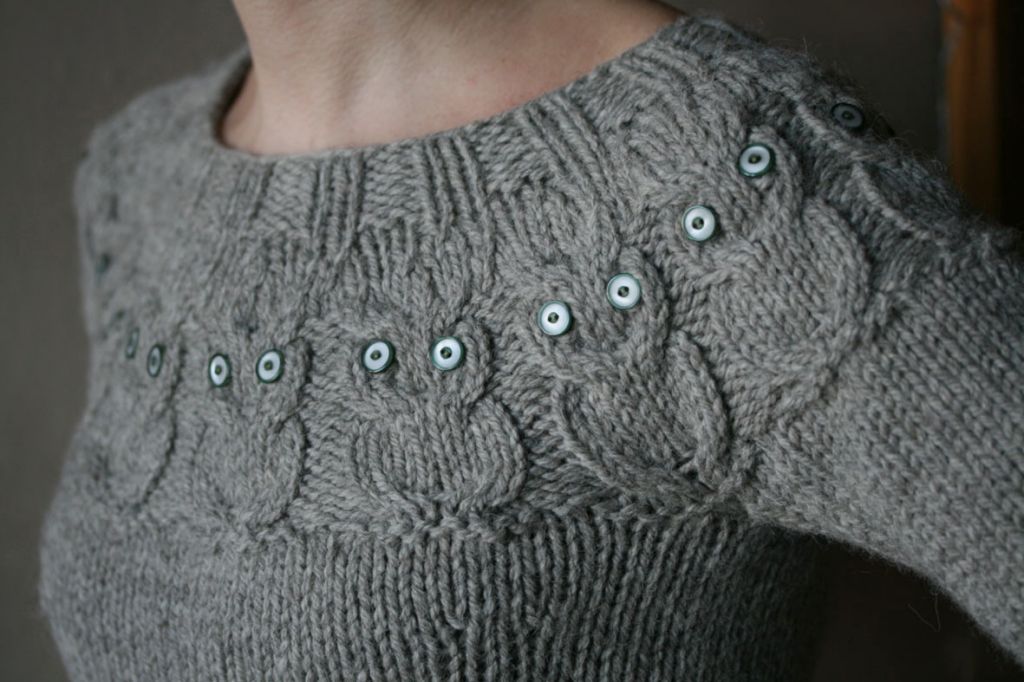 Irina: Owl Design Jumper. PATTERNS.