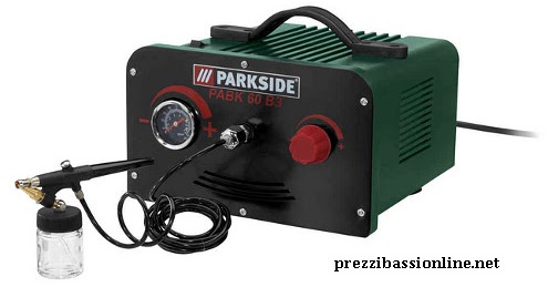 Set Aerografo con compressore da Lidl, opinioni