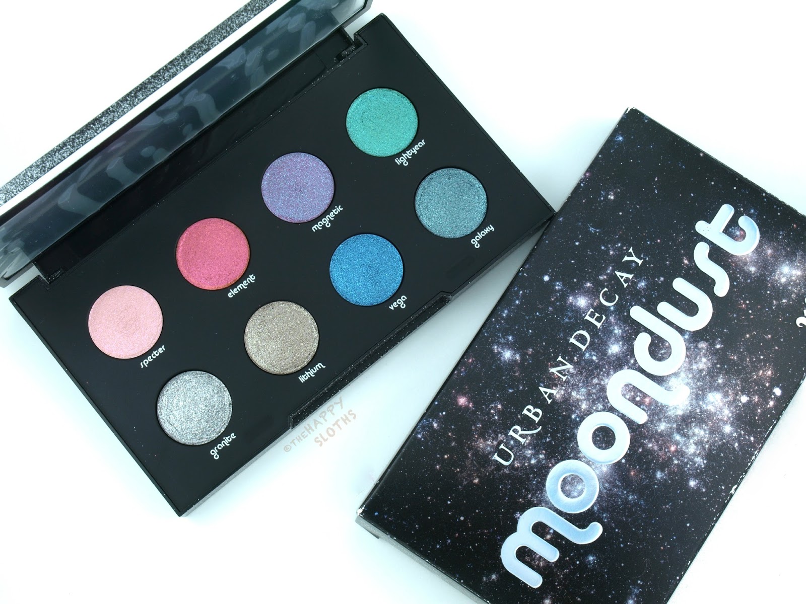 Urban Decay Moondust Eyeshadow Palette: Review and Swatches | The Happy ...