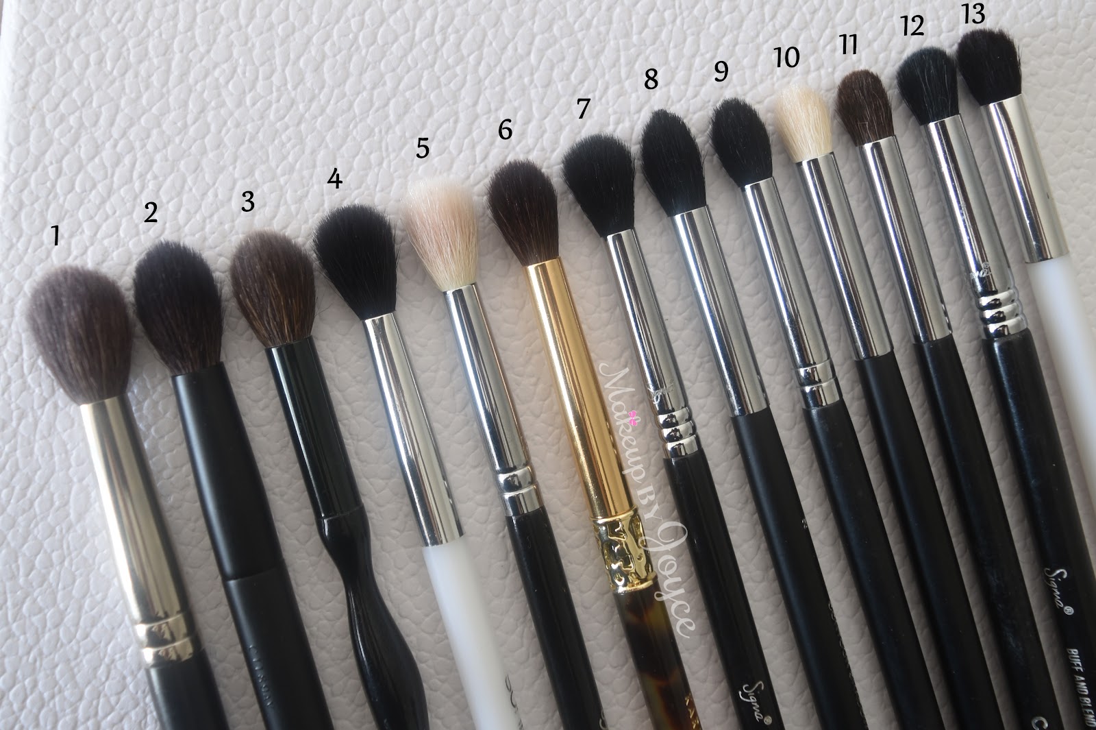 MakeupByJoyce ** !: Review: Tapered Crease Blending Brushes for the Eyes