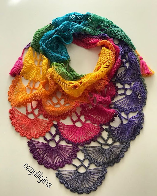 Ergahandmade: Crochet Shawl + Video Tutorial
