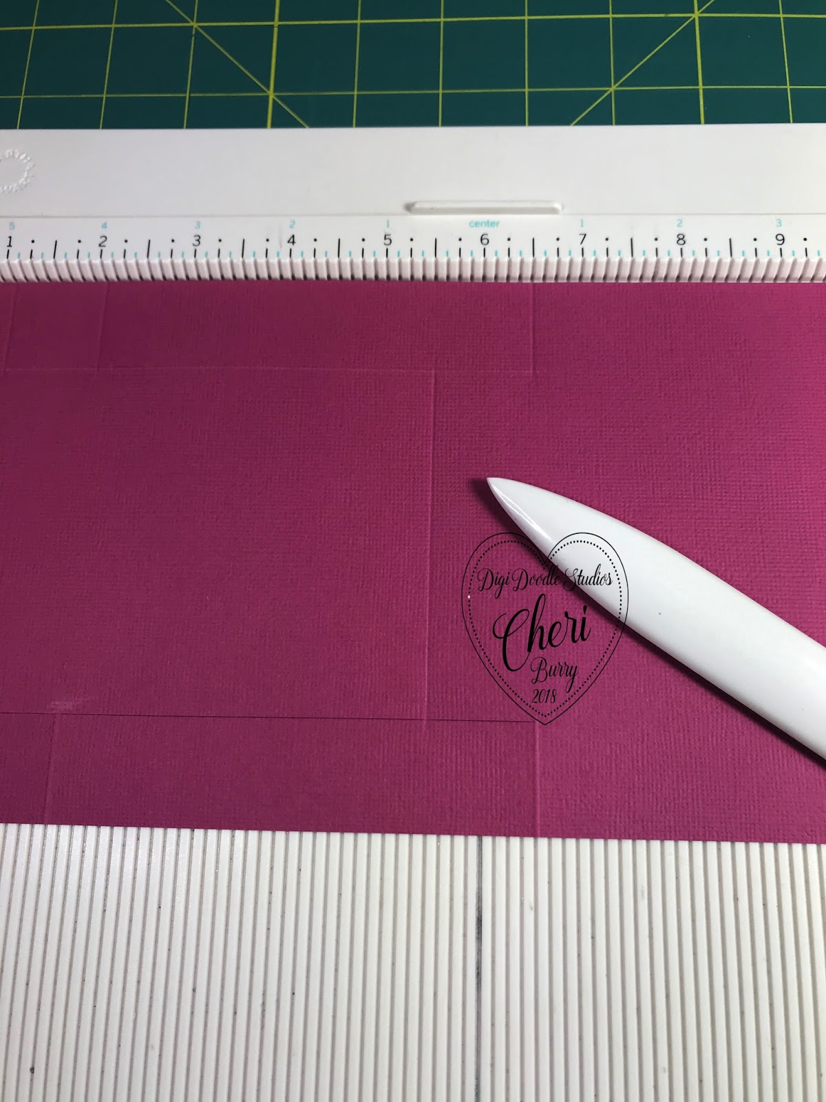 CheriB Designs: Center Step card Tutorial!