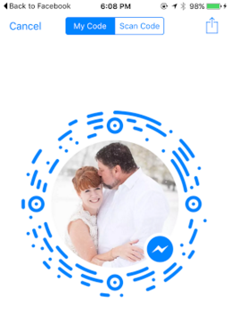 The Library Voice: Cool Way To Connect Through Facebook.....Messenger Code!