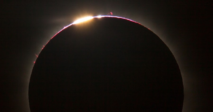 White Wolf : Videos Capture Total Solar Eclipse From Space and Earth