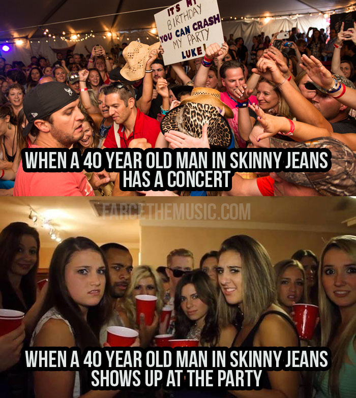 Farce the Music: Monday Morning Memes: FGL, Cody Jinks, Luke Bryan