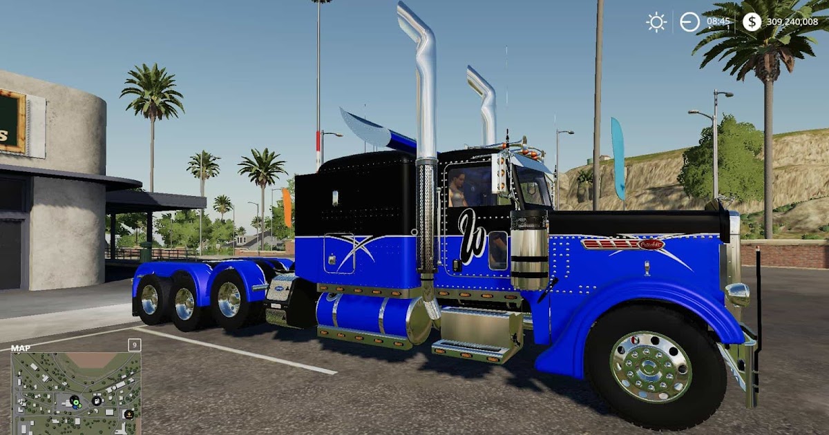 FS19 Peterbilt 389 stock v1.0 - FS 19 & 22 USA Mods Collection