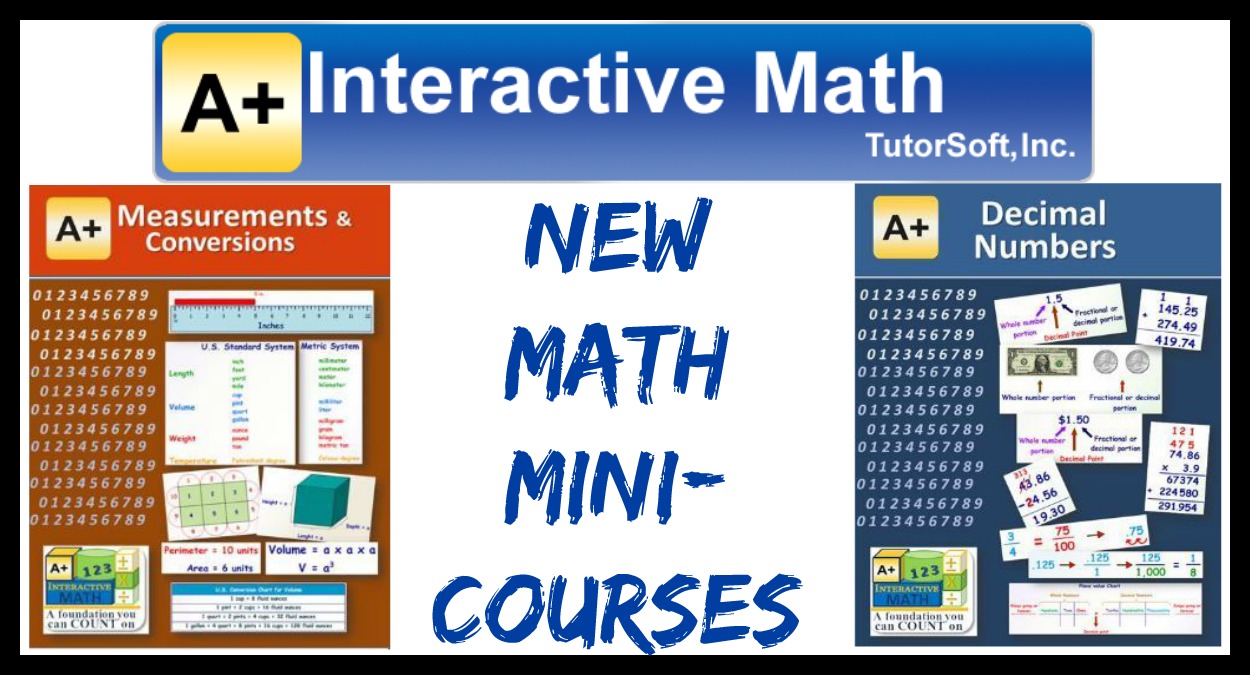 ABC's and Sweet Tea: Math Mini-Courses by A+ Interactive Math ~ A ...