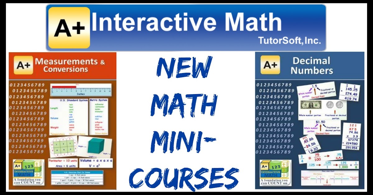 ABC's and Sweet Tea: Math Mini-Courses by A+ Interactive Math ~ A ...