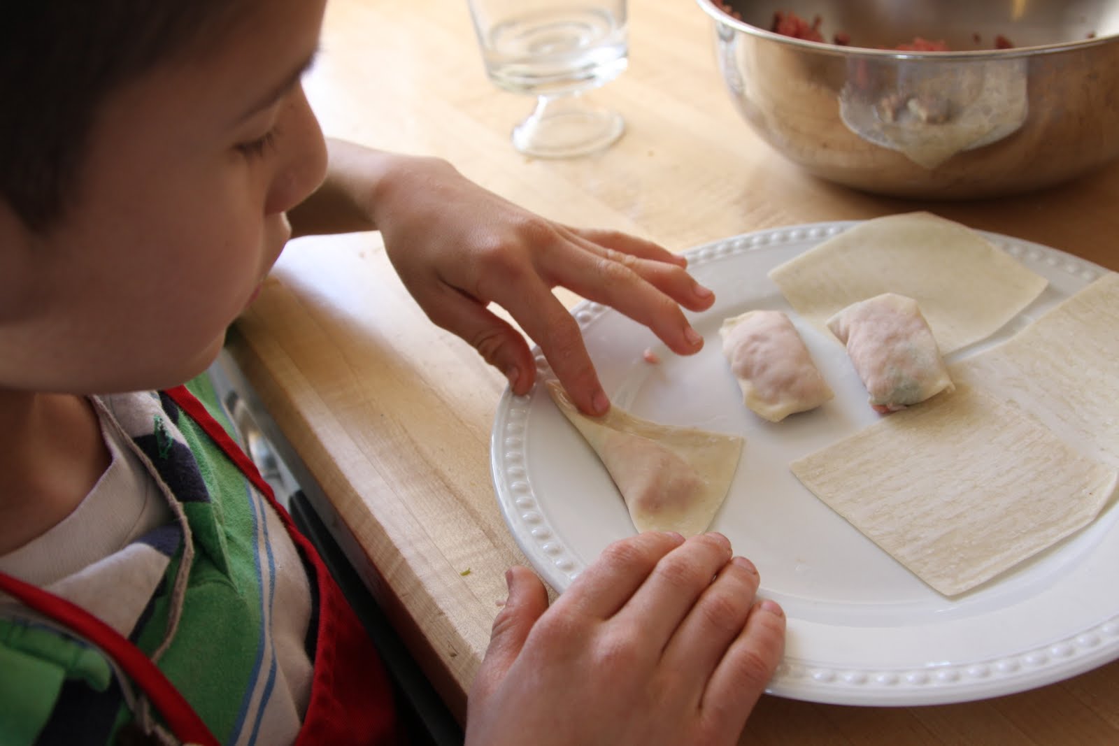 Montessori Candy: Practical Life & Culture: Kids Cooking Dumplings