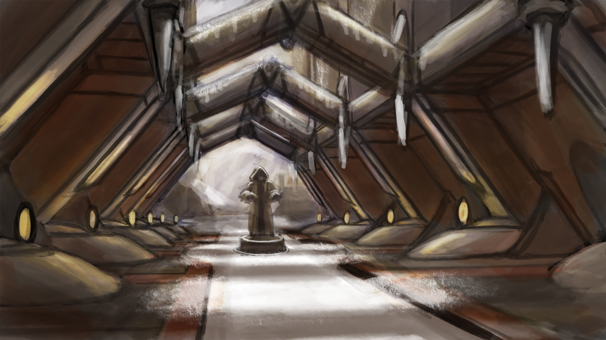 Sam Keiser's Art: Jedi temple