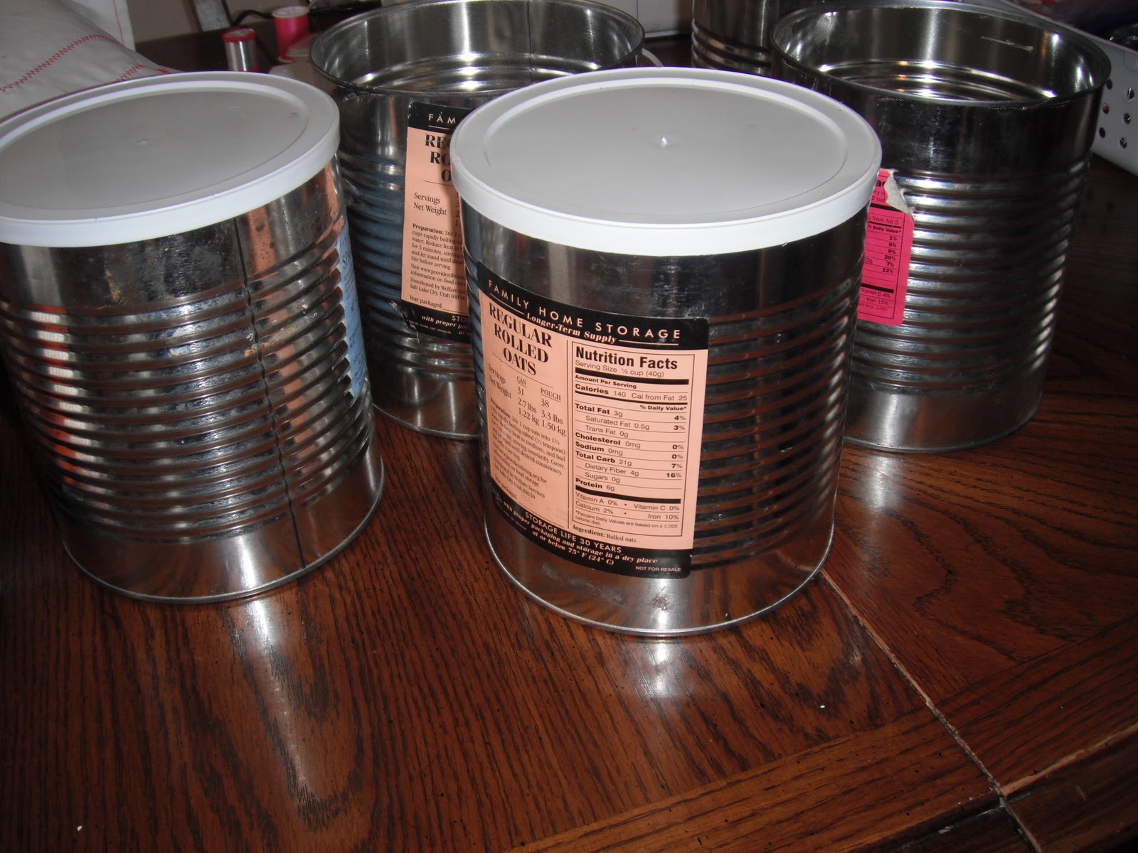 Gathering Your Grub ~~~: How To Store Your Grub