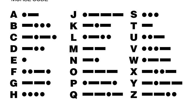 E is for Explore!: Morse Code