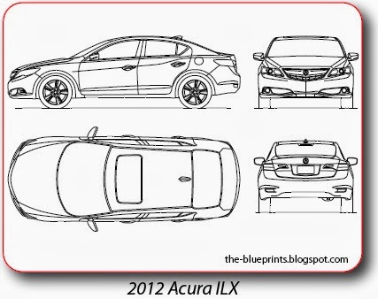 Vector Blueprints - Cars, Trucks, Busses and others: Acura - Vector ...