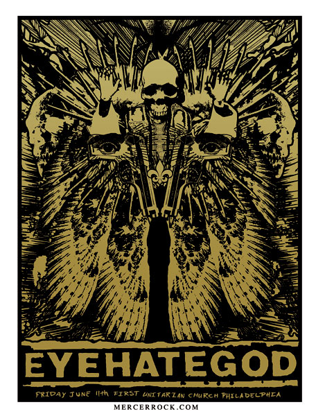 Crewkoos Rock Poster Artists Interviews: Brian Mercer (US)