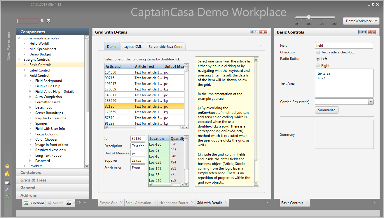 Björns Blog Javafx Based Rich Client Applications Ix Captaincasa Community Meeting 1353