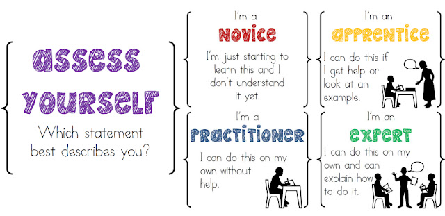 Assess Yourself: Formative Assessment Posters | 3rd Grade Thoughts