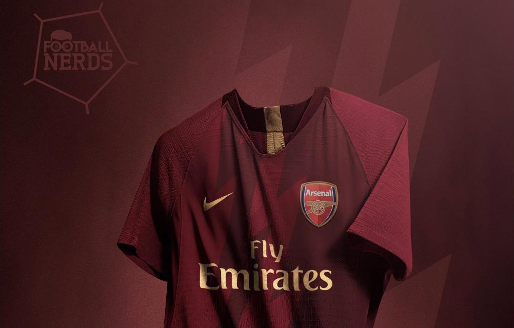 Stunning Nike Arsenal Home Kit Concept by Rupertgraphic - Footy Headlines