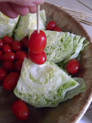 StrawBerry CAKE: mini WEDGE salad
