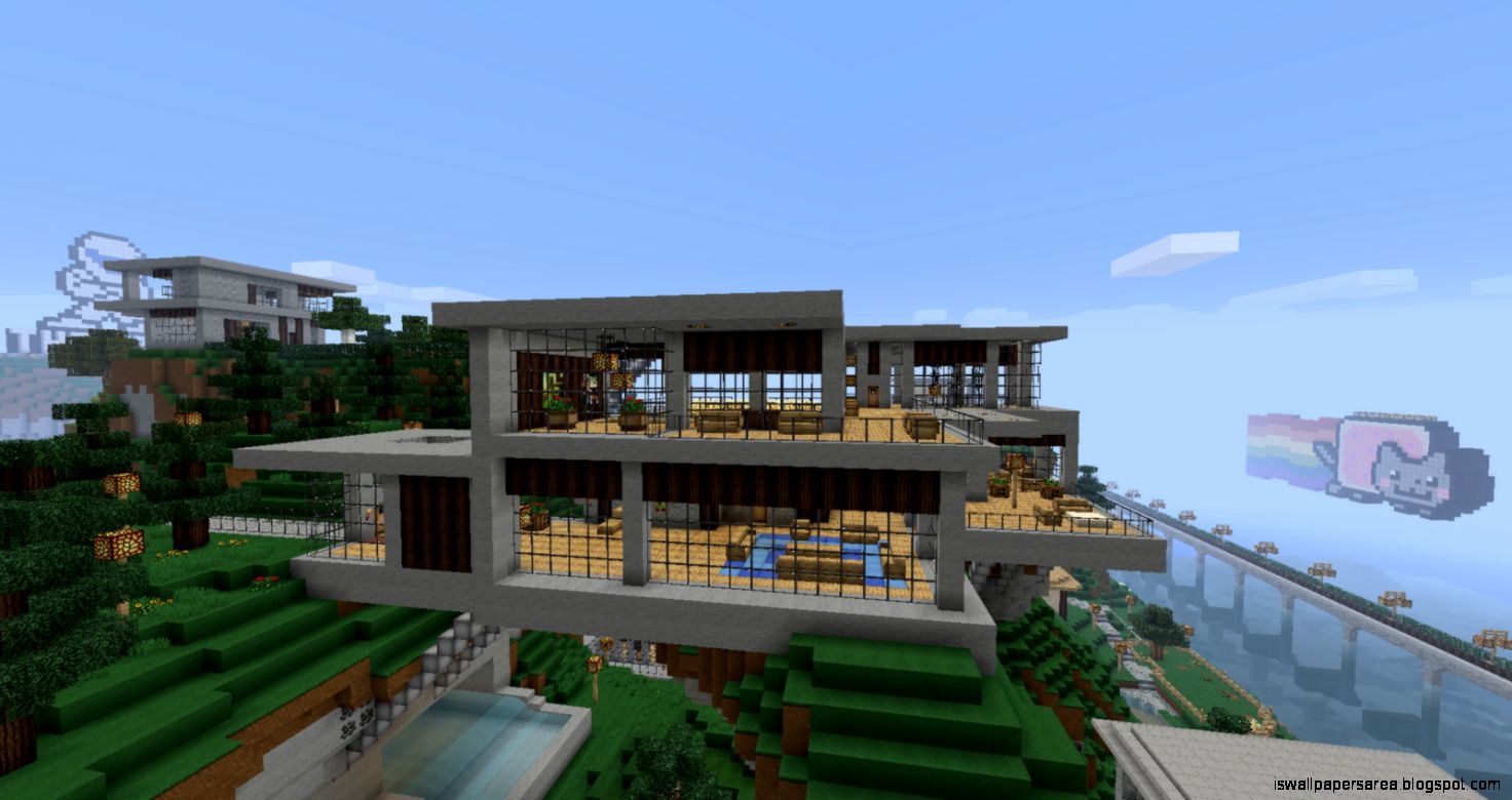 Minecraft Modern Home Design | Wallpapers Area
