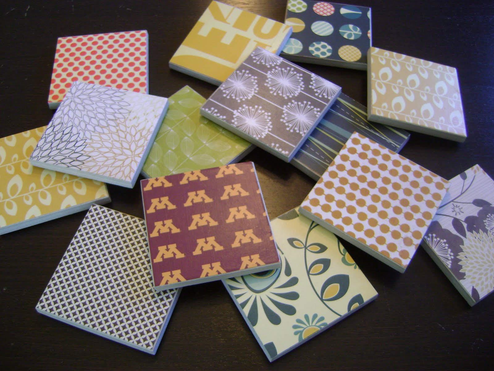 Our Hobby House: Tile Coasters
