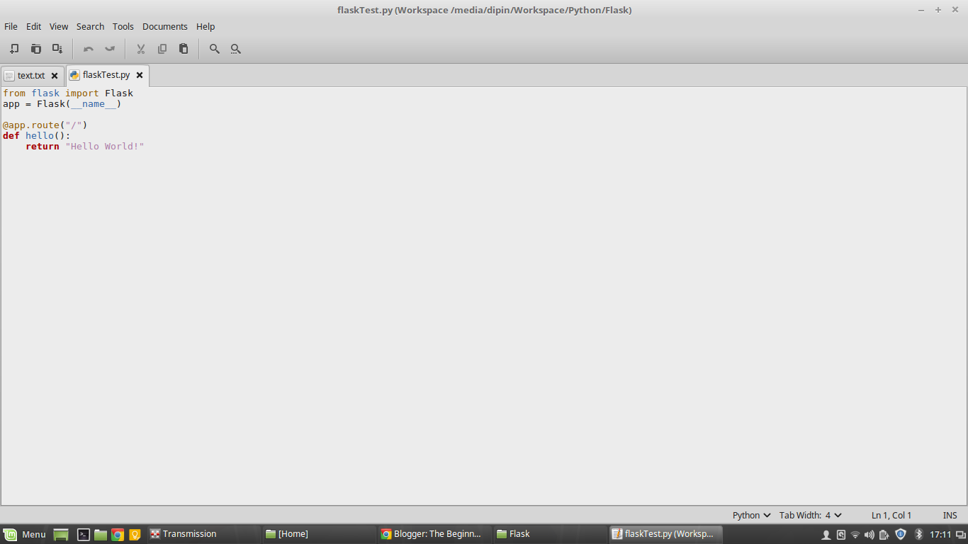 Setting Up Python Flask Server On Internet Via Port Forwarding