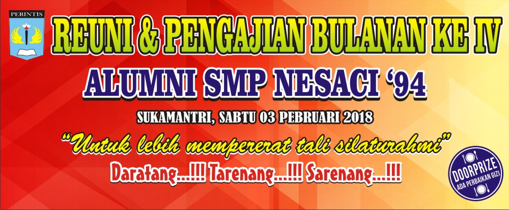 Contoh Spanduk Reuni.cdr - KARYAKU